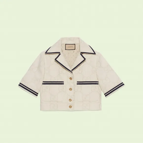 古驰/Gucci Maxi GG棉质外套 691840-XDBX2-9207 -小迈步海淘品牌官网