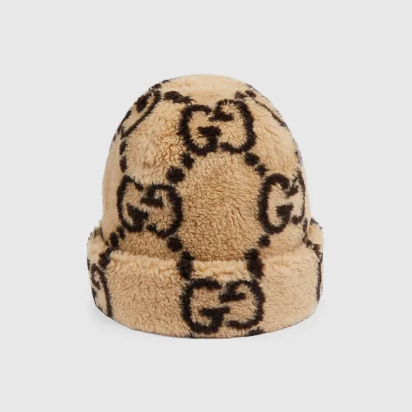 古驰/Gucci GG 毛线帽子 721295-4GAAQ-9764-小迈步海淘品牌官网
