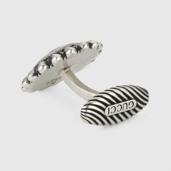 古驰/Gucci 互扣式 G 袖扣 728406-J8400-0728 -小迈步海淘品牌官网