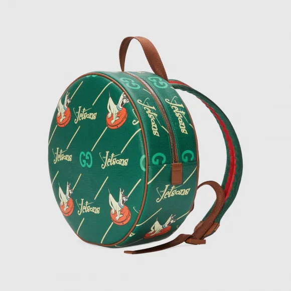 古驰/Gucci 儿童圆形印花背包 752358-FAB9I-3055-小迈步海淘品牌官网