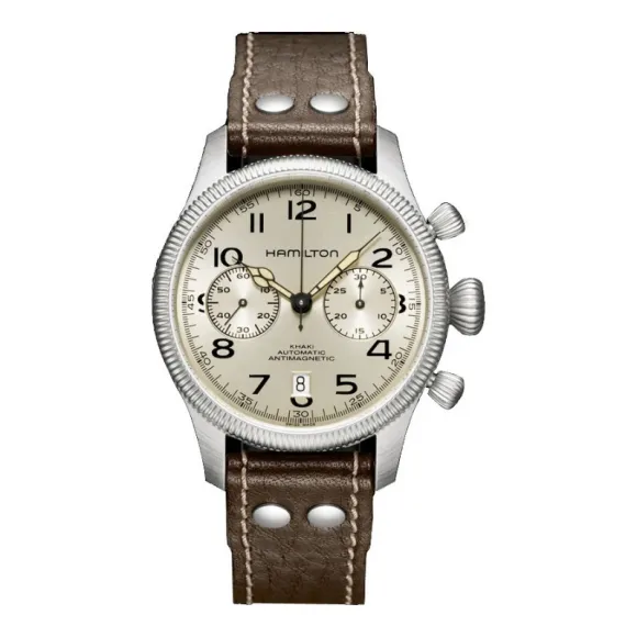 汉密尔顿/Hamilton 卡其野战 自动机械 男表 H60416553-小迈步海淘品牌官网
