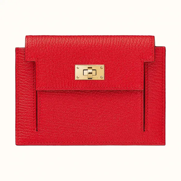 爱马仕/Hermes Kelly Pocket短钱包 H079000CCS3-小迈步海淘品牌官网