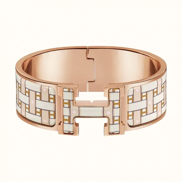 爱马仕/Hermes Clic Clac H Son du H手镯 H301314FOC3PM-小迈步海淘品牌官网