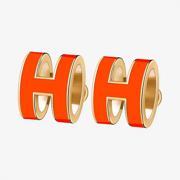爱马仕/Hermes Pop H耳环 H608001F-1B-小迈步海淘品牌官网