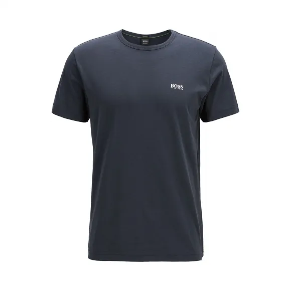 雨果博斯/Hugo Boss 饰有对比细节的常规版T恤 hbas50245195410-小迈步海淘品牌官网