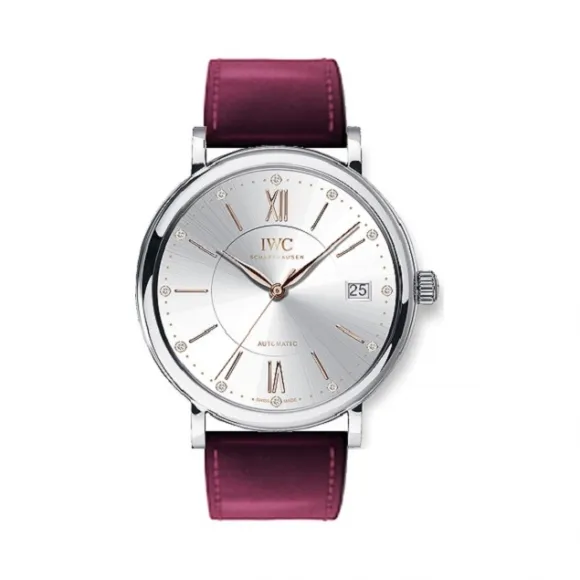 万国/IWC Portofino Automatic 系列 37 MM 精钢 自动机械机芯 中性表 IW458117-小迈步海淘品牌官网