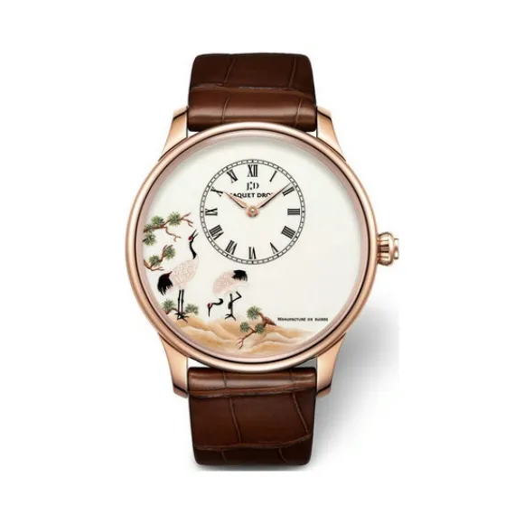雅克德罗/Jaquet Droz 艺术工坊系列 18k红金 自动机械机芯 男表 J005033226-小迈步海淘品牌官网