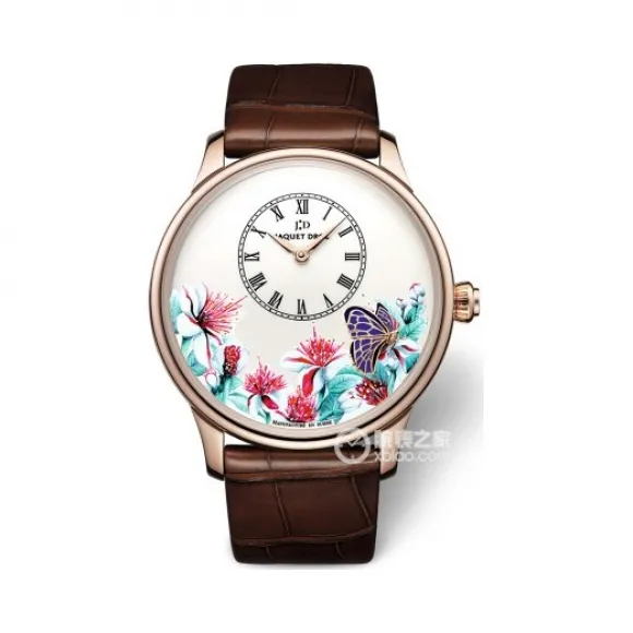 雅克德罗/Jaquet Droz 艺术工坊系列 18K红金 自动机械机芯 男表 J005033290-小迈步海淘品牌官网