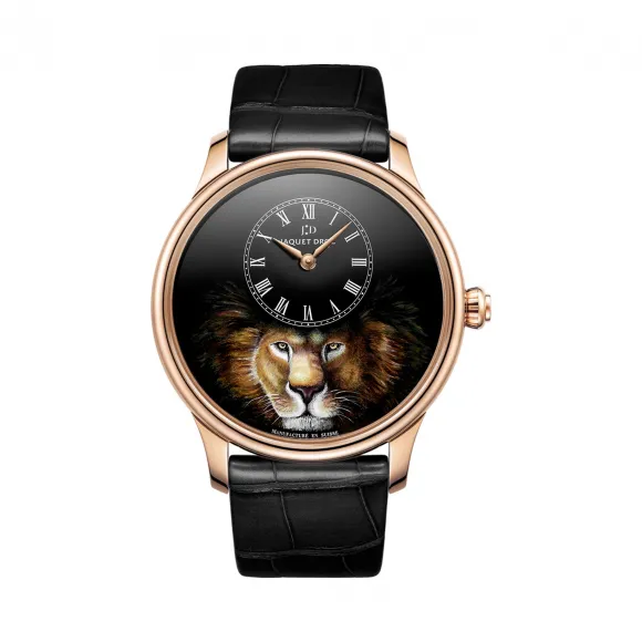 雅克德罗/Jaquet Droz 艺术工坊系列 18K红金表壳 自动机械机芯 男表 J005033321-小迈步海淘品牌官网