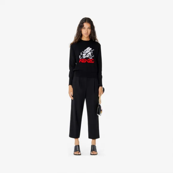 凯卓 Kenzo 女士 毛衣 Fa52pu5513xj 99 L 小迈步海淘品牌官网