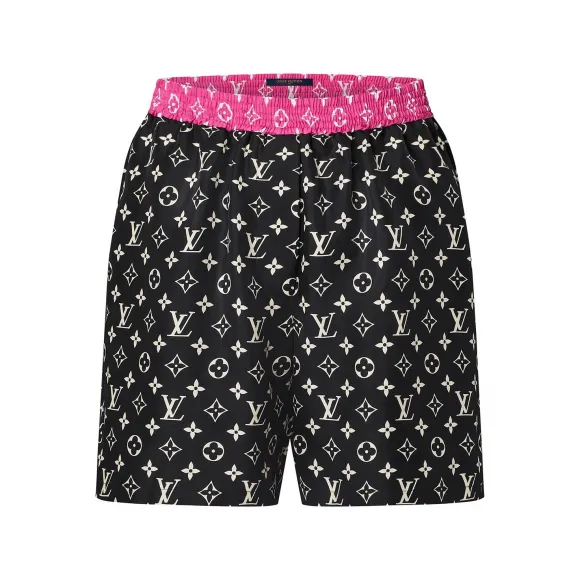 路易威登/Louis Vuitton(LV) Monogram 拼色睡裤 - 奢华半身裙和短裤 - 成衣| SHOPBOP 女款1A9W85 ...