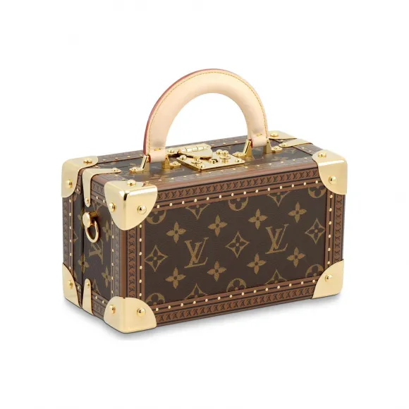 路易威登/Louis Vuitton(LV) Valisette Tresor 手袋硬箱 M45673-小迈步海淘品牌官网