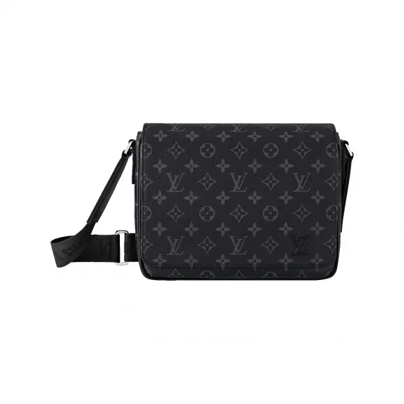路易威登/Louis Vuitton(LV) District PM Monogram Eclipse 帆布 - 皮具系列 M46255-小迈步海淘品牌官网