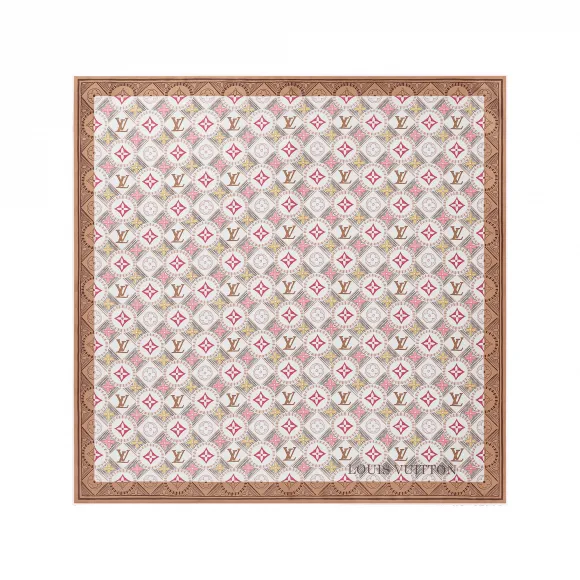 路易威登/Louis Vuitton(LV) Monogram Tiles 70 方巾 S00 - 饰品配件 M78438-小迈步海淘品牌官网
