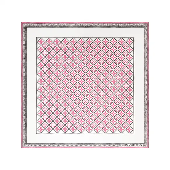 路易威登/Louis Vuitton(LV) Monogram Flower Tile Square 90 S00 - 女装 - 配饰 ...