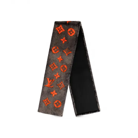 路易威登/Louis Vuitton MONOGRAM CONSTELLATION 皮草围巾 MP2439-小迈步海淘品牌官网