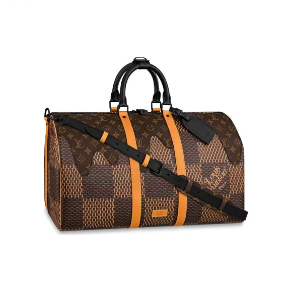 路易威登/Louis Vuitton(LV) KEEPALL BANDOULIÈRE 50 旅行袋 N40360-小迈步海淘品牌官网