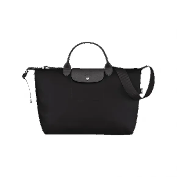 珑骧/Longchamp 手提包大号 Le Pliage Energy 黑色 (L1630HSR001)-小迈步海淘品牌官网