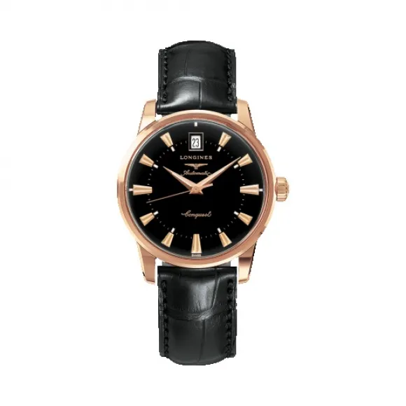 浪琴/Longines 经典复古系列 自动机械 18K金 男表 L1.611.8.52.4-小迈步海淘品牌官网