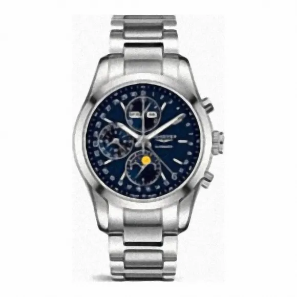 浪琴/Longines 康铂系列 自动机械 精钢 男表 L2.798.4.96.6-小迈步海淘品牌官网