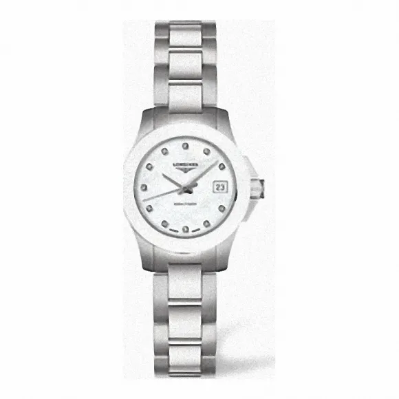 浪琴/Longines 康卡斯系列 石英 精钢 女表 L3.157.4.87.6-小迈步海淘品牌官网