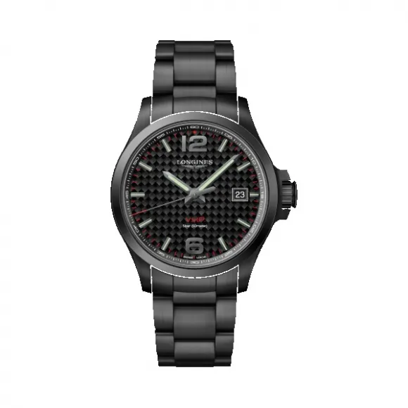 浪琴/Longines 运动系列 石英 精钢PVD电镀 男表 L3.726.2.66.6-小迈步海淘品牌官网