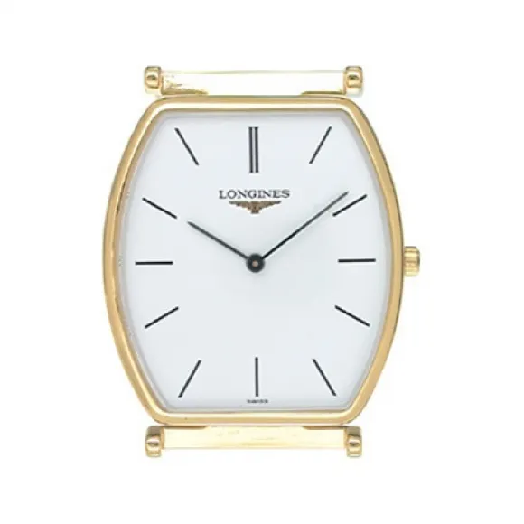 浪琴/Longines 嘉兰系列 29.70 X 32.50 MM 黄色 PVD 2N 石英机芯 男表 L4.705.2.12.1-小迈步海淘品牌官网