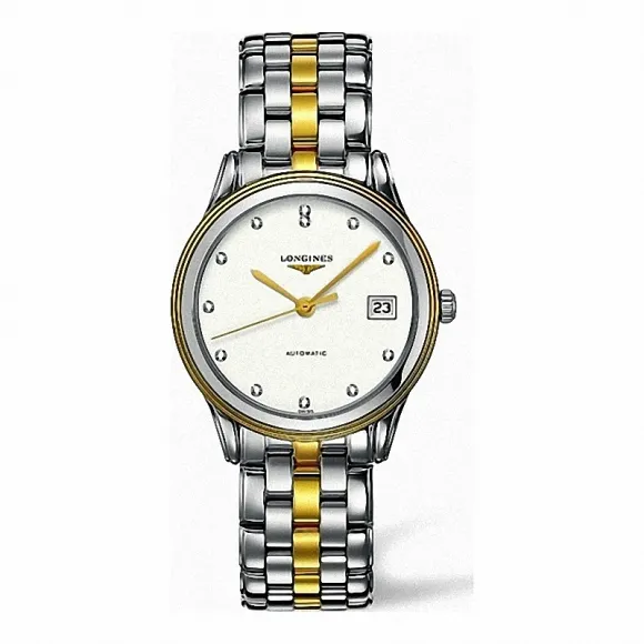 浪琴/Longines 军旗系列 自动机械 18K金 精钢 男表 L4.774.5.27.7-小迈步海淘品牌官网
