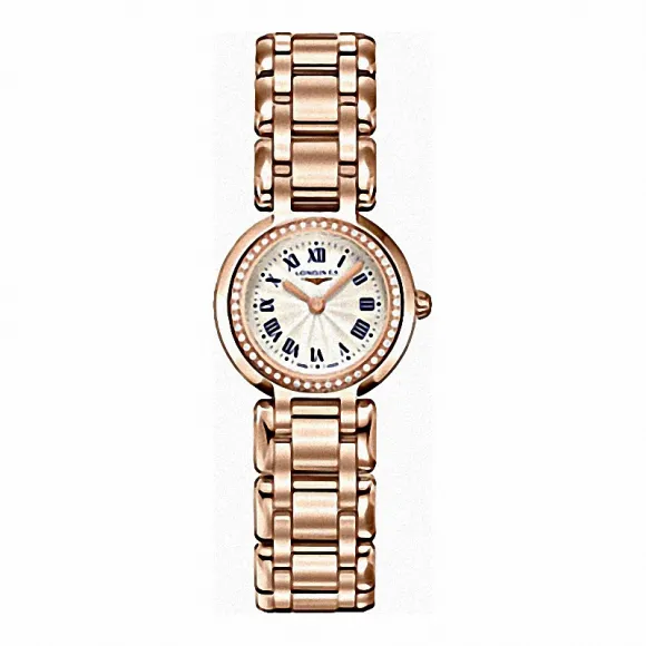 浪琴/Longines 心月系列 石英 精钢镶钻 女表 L8.109.9.78.6-小迈步海淘品牌官网