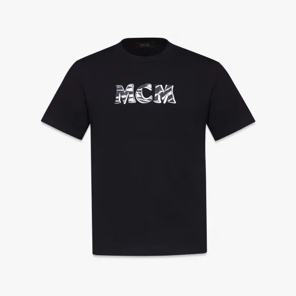 MCM 黑色 T恤 MHTDSMM02BK0XL-小迈步海淘品牌官网