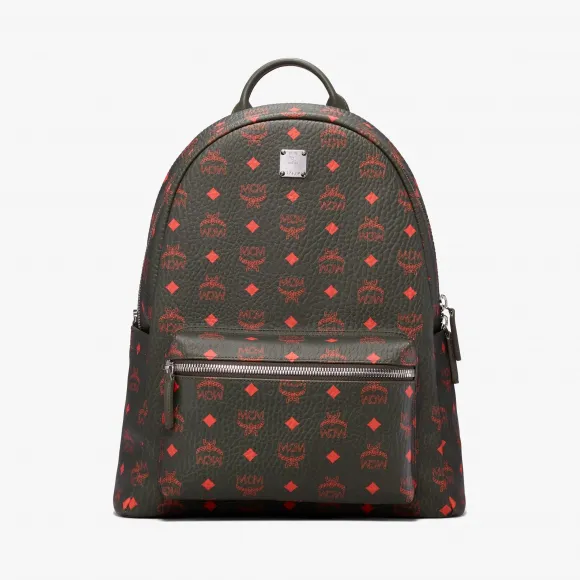 MCM Stark Visetos 双肩后背包 MMK9AVE59G8001-小迈步海淘品牌官网