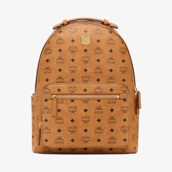 MCM Stark Visetos双肩背包 MMKAAVE07CO001-小迈步海淘品牌官网