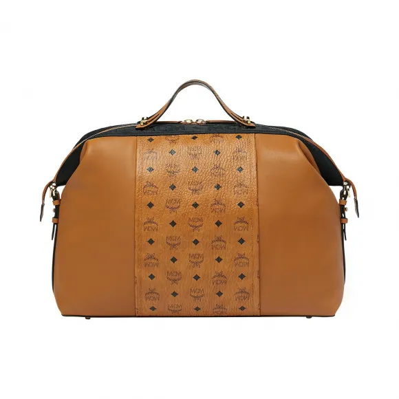 MCM Visetos及皮革Essential周末旅行包 MUV9SSE06CO001-小迈步海淘品牌官网