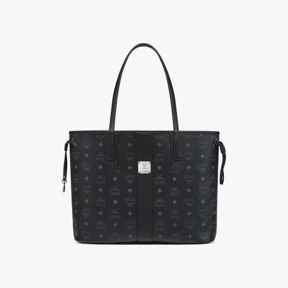 MCM Liz 双面 Visetos 购物袋 MWPCSVI01BK001-小迈步海淘品牌官网