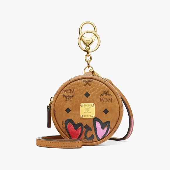 MCM 干邑色 挂饰 MXZDSUP01CO001-小迈步海淘品牌官网