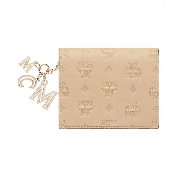MCM Flat Wallet in Monogram Leather Charm MYS9SKM40IA001-小迈步海淘品牌官网