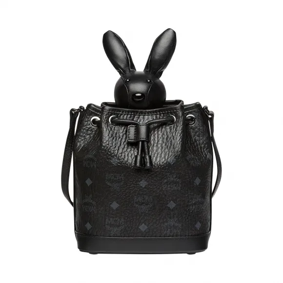 MCM MCM Zoo Rabbit Drawstring in Visetos MYZ8AXL45BK001-小迈步海淘品牌官网