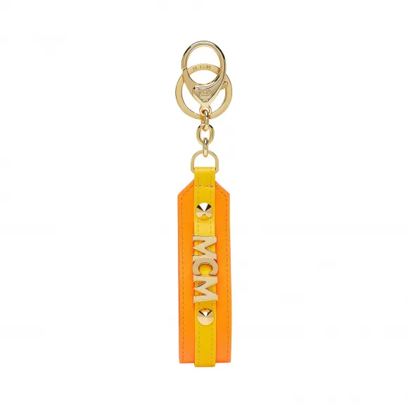 MCM MCM Letter Keyring in Leather MYZ9SMM10OW001-小迈步海淘品牌官网