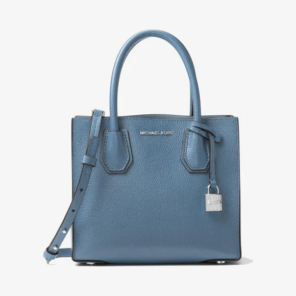 迈克高仕/Michael Kors Mercer 中号皮质斜挎包 30F6SM9M2L405-小迈步海淘品牌官网