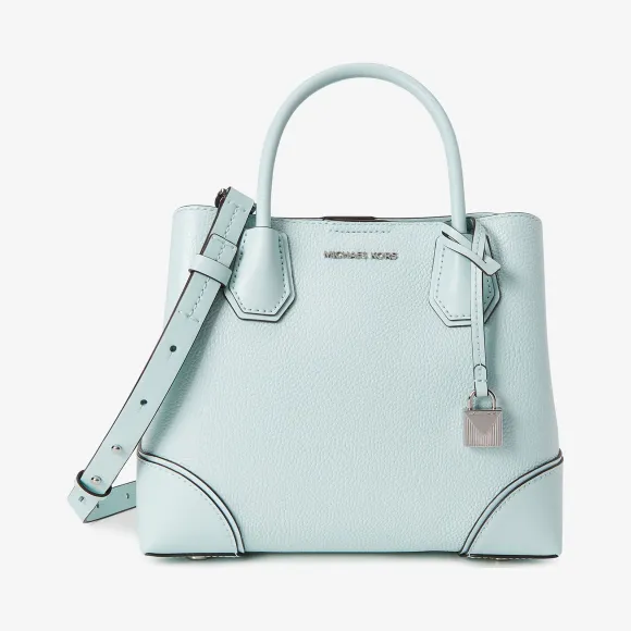 迈克高仕/Michael Kors 女士 Mercer Gallery 小号皮质手提包 30H7SZ5T1T432-小迈步海淘品牌官网
