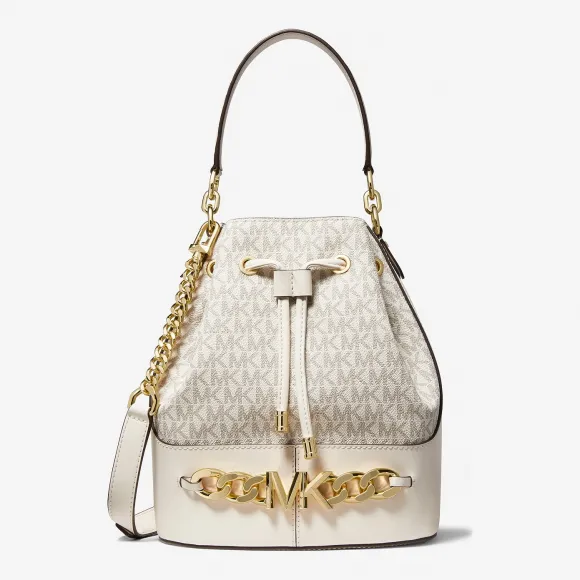 迈克高仕/Michael Kors DEVON 桶肩中号-MK 签名 30S2GDVS6B2543-小迈步海淘品牌官网