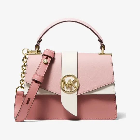 迈克高仕/Michael Kors Greenwich 超小号拼色 Saffiano 皮革挎包 32S2GGRC0L-2697-小迈步海淘品牌官网