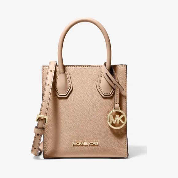 迈克高仕/Michael Kors Mercer 超小号荔枝纹皮革斜挎包 35S1GM9T0L-7270-小迈步海淘品牌官网