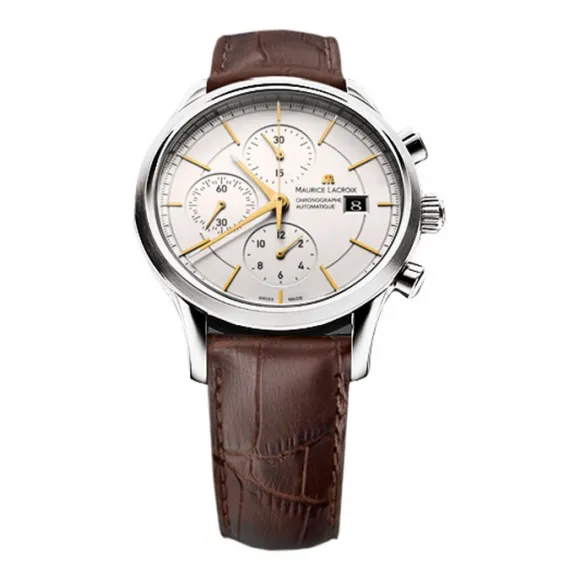 艾美/Maurice Lacroix 典雅系列 自动机械 男表 LC6058-SS001-131-小迈步海淘品牌官网