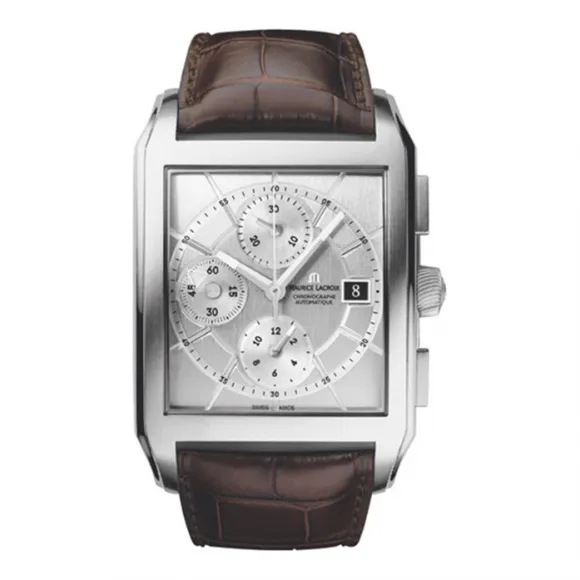 艾美/Maurice Lacroix 奔涛系列 自动机械 男表 PT6197-SS001-130-小迈步海淘品牌官网