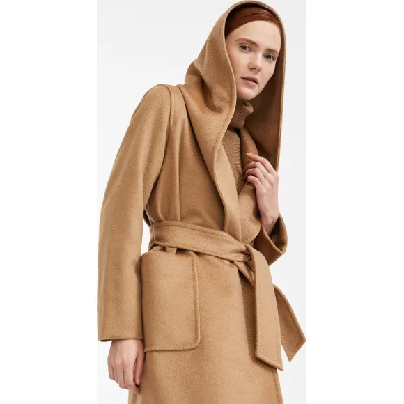 麦丝玛拉/Max Mara 驼色 大衣 1086049906001-小迈步海淘品牌官网
