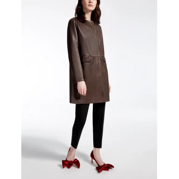 麦丝玛拉/Max Mara 深棕色 皮草 5446017906001-小迈步海淘品牌官网