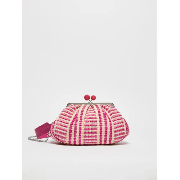 麦丝玛拉/Max Mara [Locri] 拉菲草外观提花中号 Pasticino 包 5511124506003-小迈步海淘品牌官网