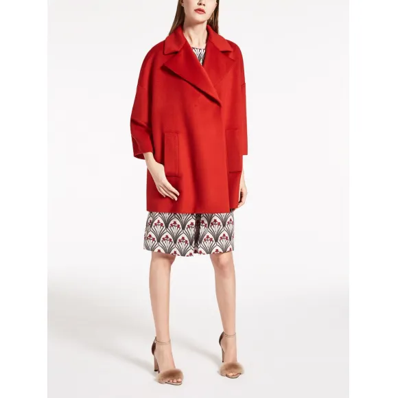 麦丝玛拉/Max Mara 红色 斗篷 6086126906016-小迈步海淘品牌官网