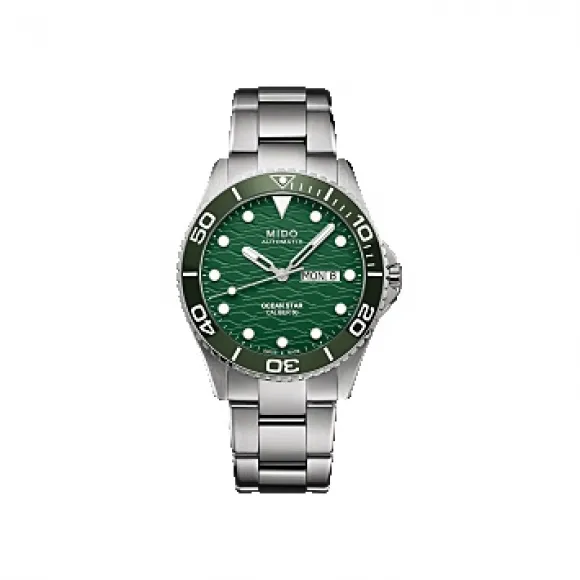 美度/Mido 领航者系列 丝光打磨不锈钢表壳 自动机械机芯 M042.430.11.091.00-小迈步海淘品牌官网